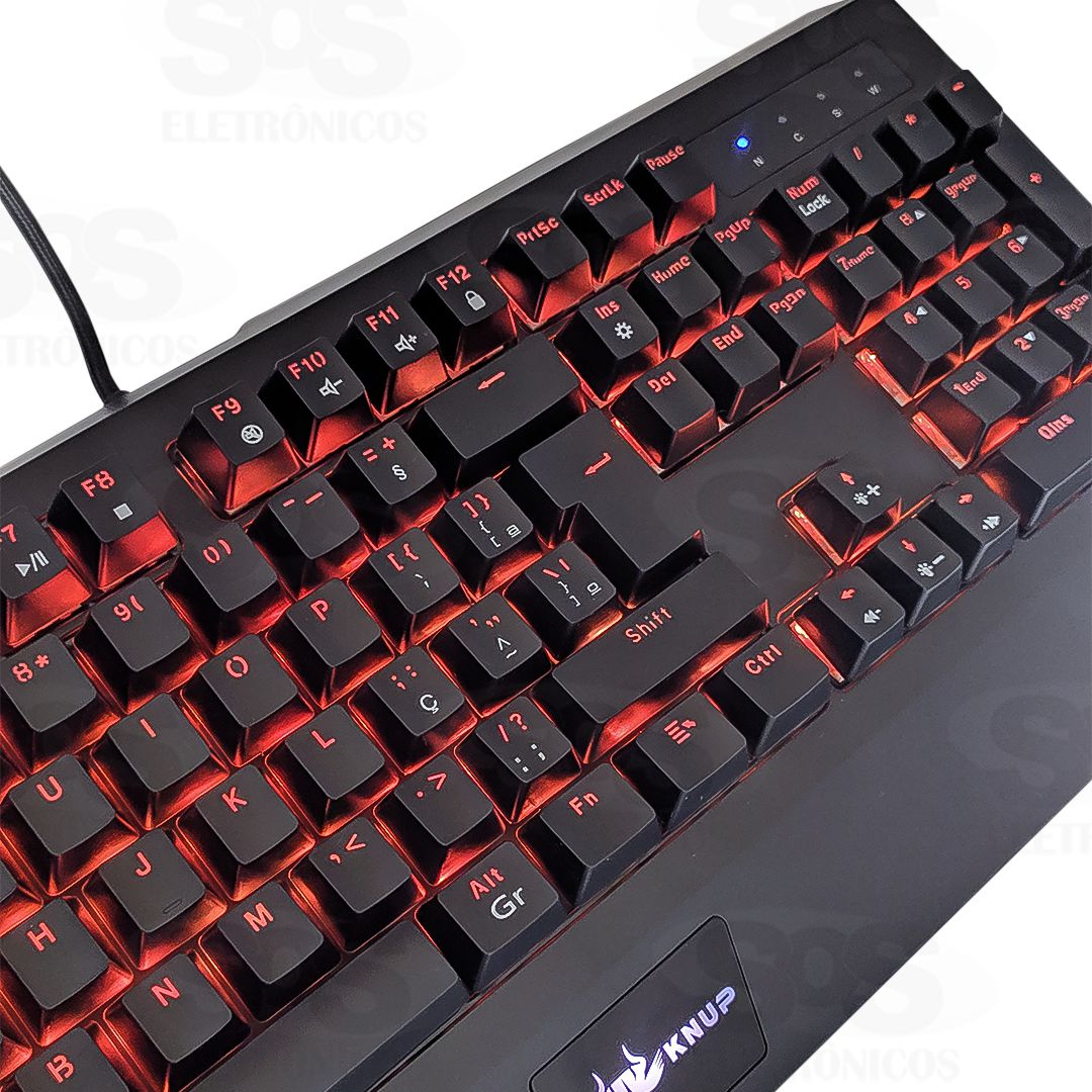 Teclado Gamer Mecânico Knup RGB Chroma Switch Blue - PC Gamer em ...