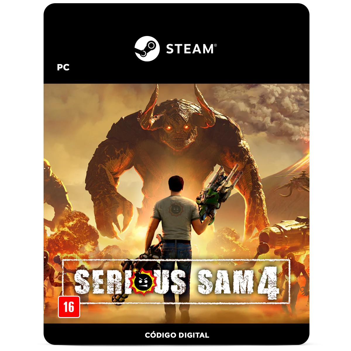 Serious Sam 4 - PC Código Digital - THKEYS - Os melhores jogos e gift card
