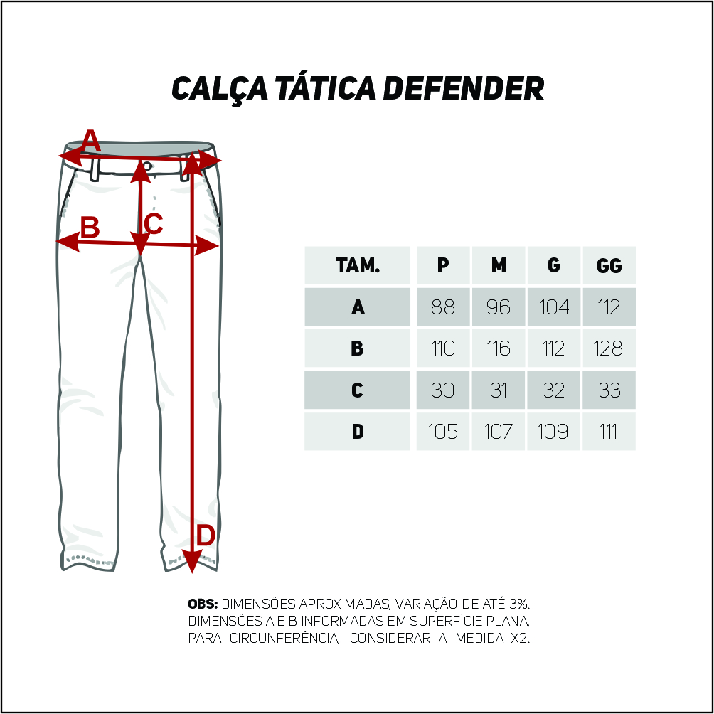 Calça Tática Defender - Atack - Atack Militar | Tactical Wear