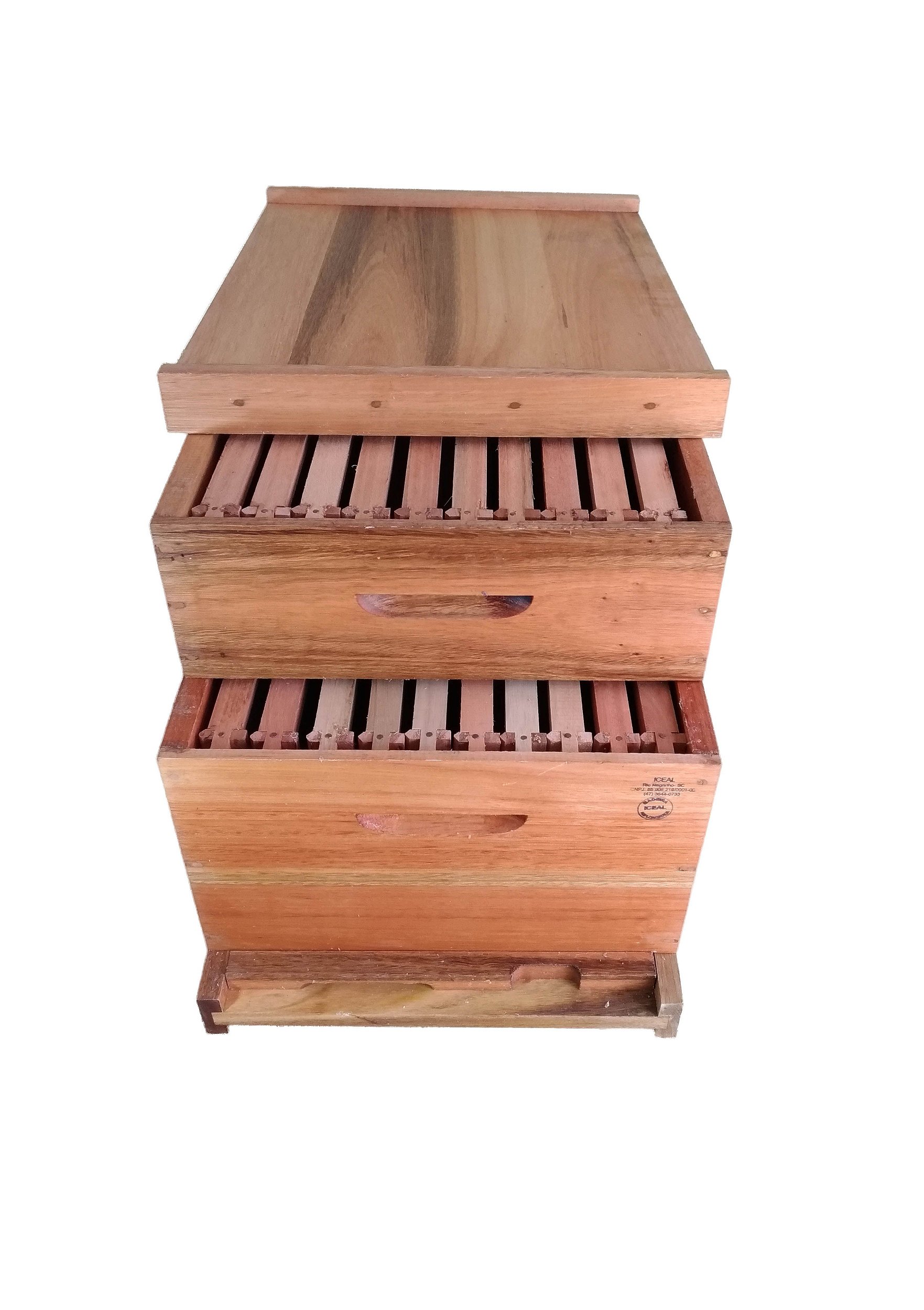 Colmeia Langstroth conjunto 01 - Silbee