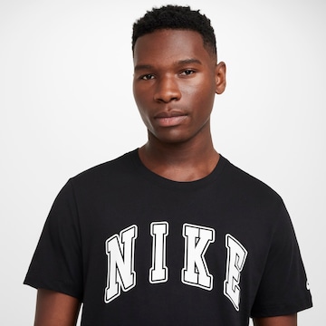 Camiseta Nike Masculina Sportswear Club - Preta FZ7987 - CARINHA DAS MARCAS
