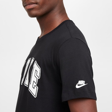 Camiseta Nike Masculina Sportswear Club - Preta FZ7987 - CARINHA DAS MARCAS