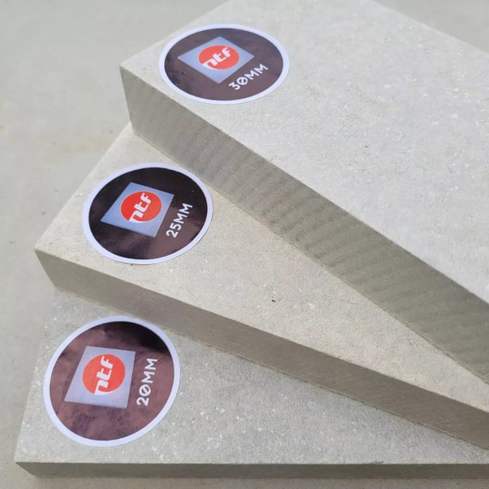 Placa Cimentícia NTF Infibra - 1,20m x 2,40m x 23mm para Mezanino ...