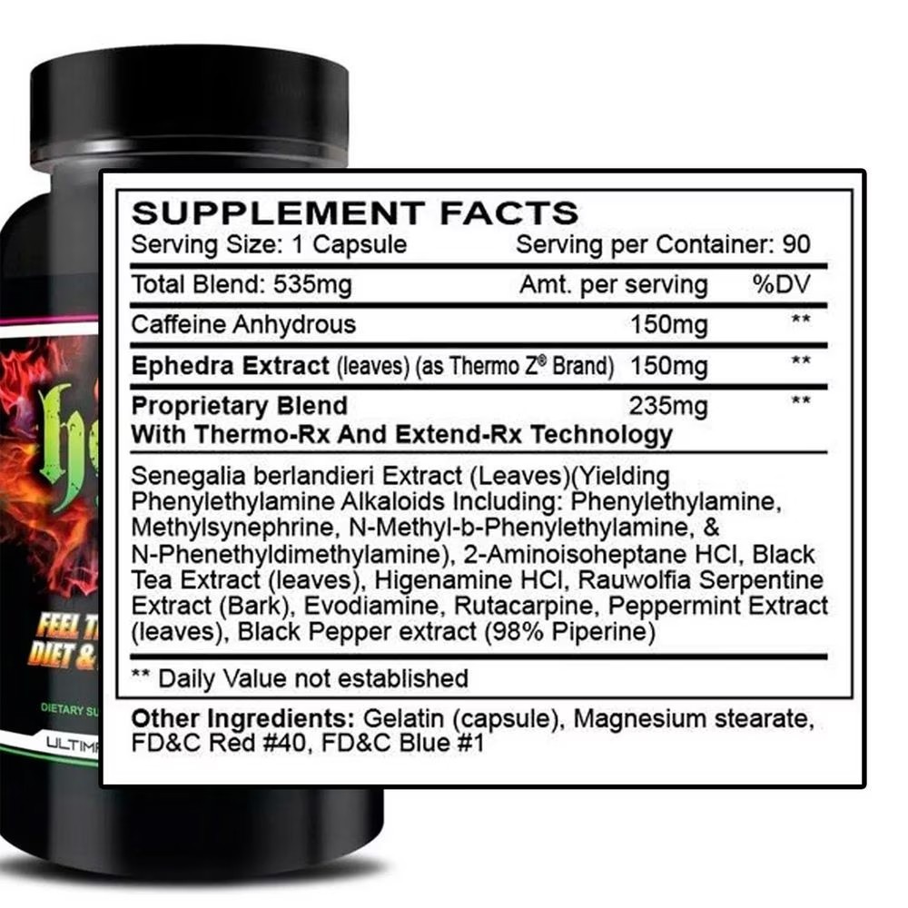 Termogênico Hell Fire (Importado) - Innovative Labs - BH Suplementos