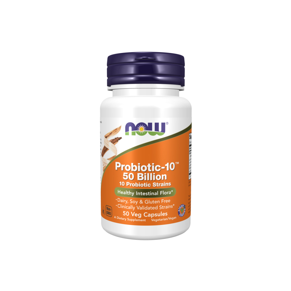 Probiótico 10-50 Bilhões 50 Veg Cápsulas - Now Foods - BH Suplementos Probiótico 10-50 Bilhões 50 Veg Cápsulas - Now Foods - BH Suplementos