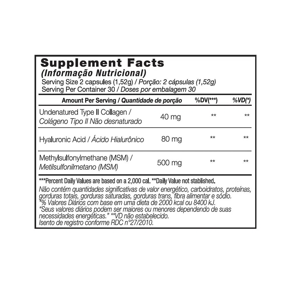 Joint Flex 60 Cápsulas - Black Skull - BH Suplementos