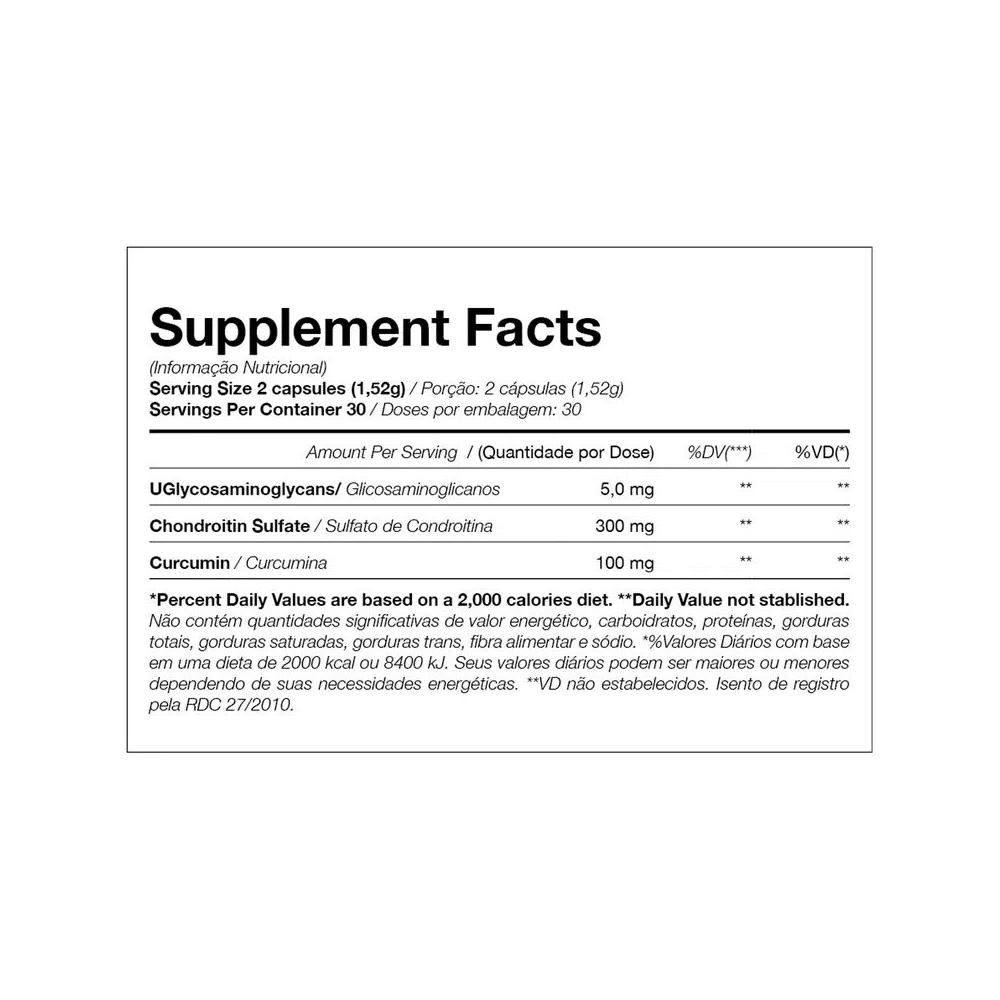 Triple Joint 60 Cápsulas - Black Skull - BH Suplementos