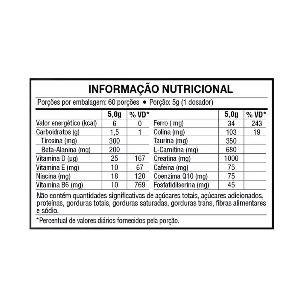 Bone Crusher Game On 300g - Black Skull - BH Suplementos