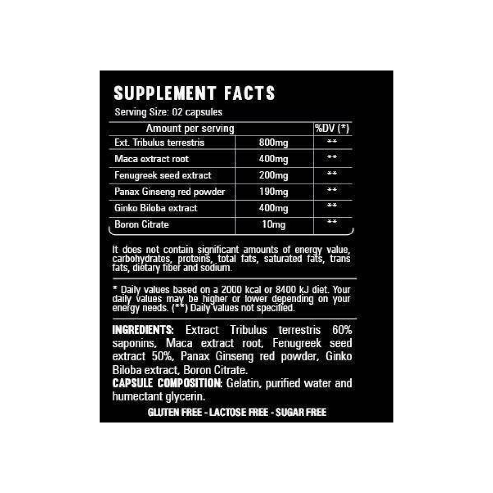 Alpha Viril 1000mg 90 Cápsulas - Bulgarian - BH Suplementos