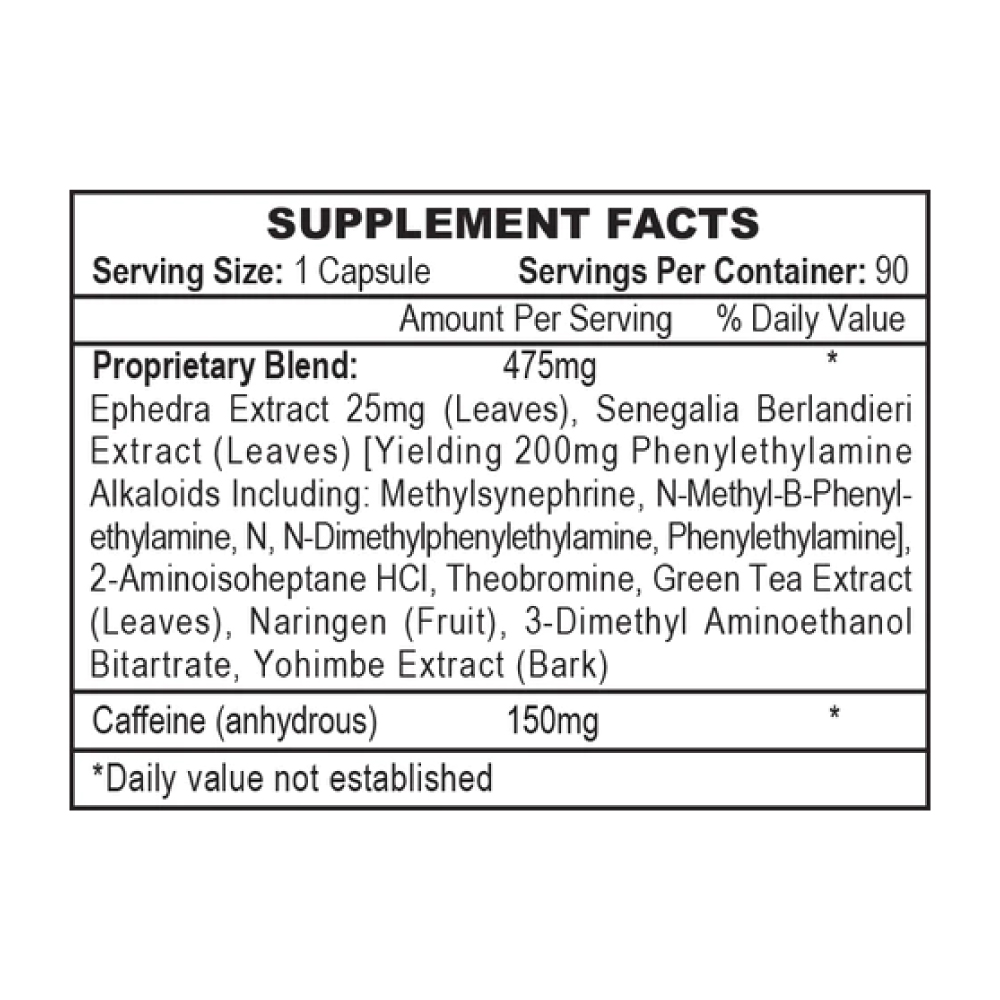 Stimerex Hardcore 90 Cápsulas - Hi-Tech Pharmaceuticals - BH Suplementos