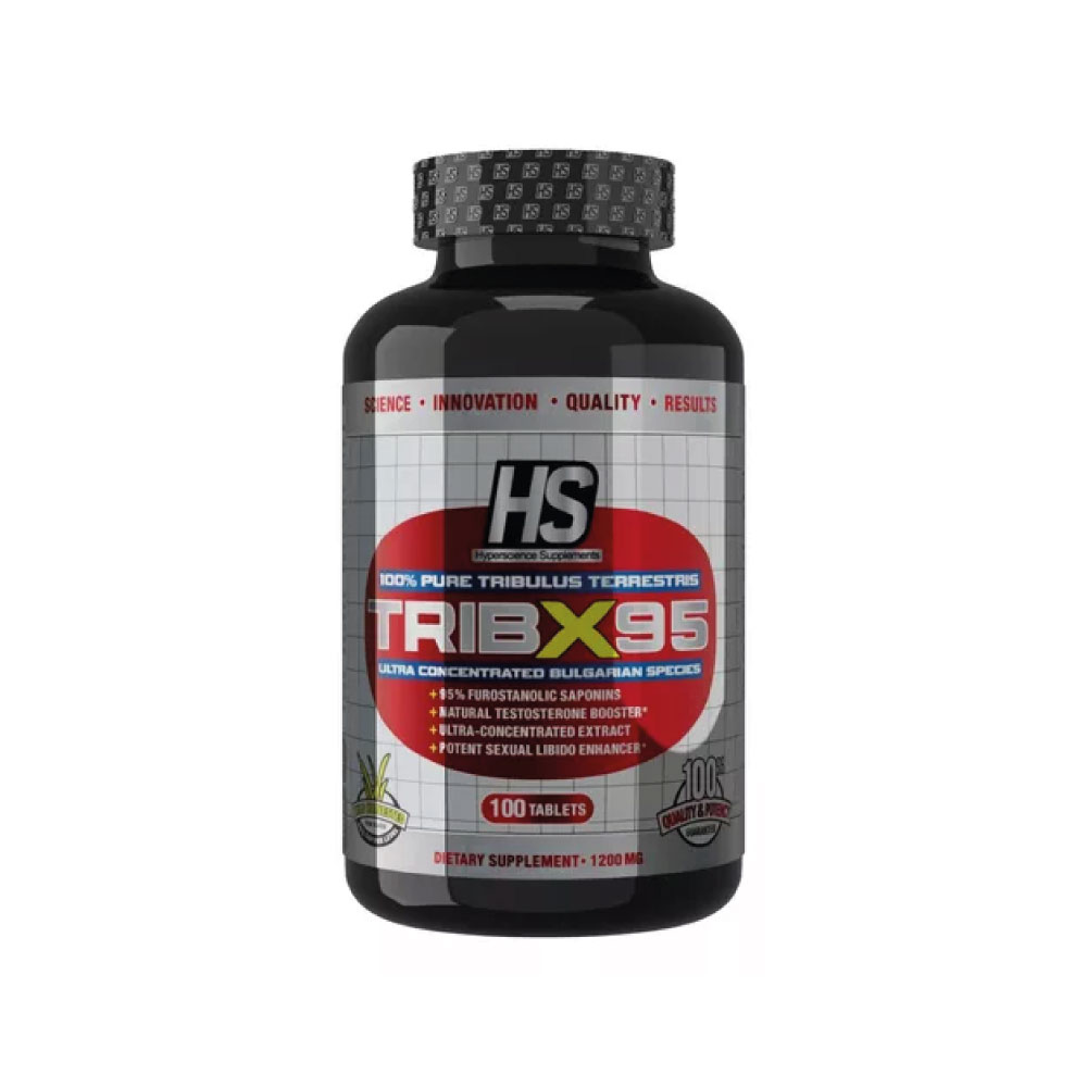 Tribulus Terrestris TRIBX 95 1200mg 100 Tabletes - HS - BH Suplementos