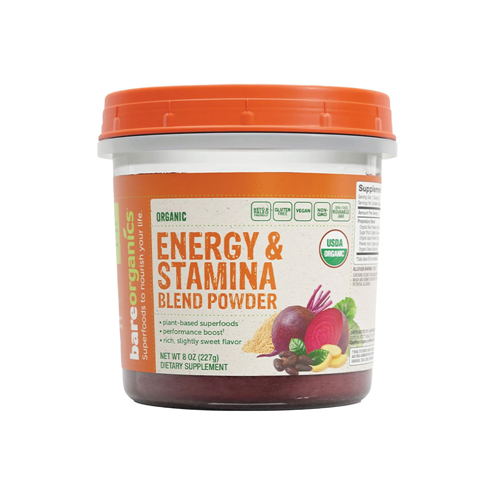 Energy & Stamina Blend Power 227g - Bareorganics - BH Suplementos