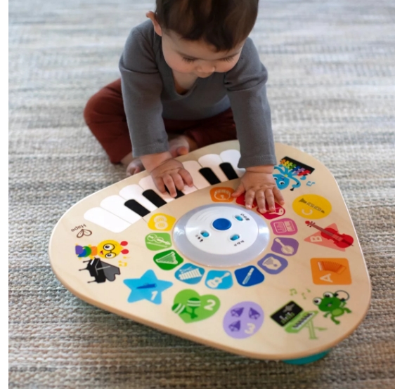 Mesa De Atividades Toque Inteligente Madeira Baby Einstein - Alugue Toys