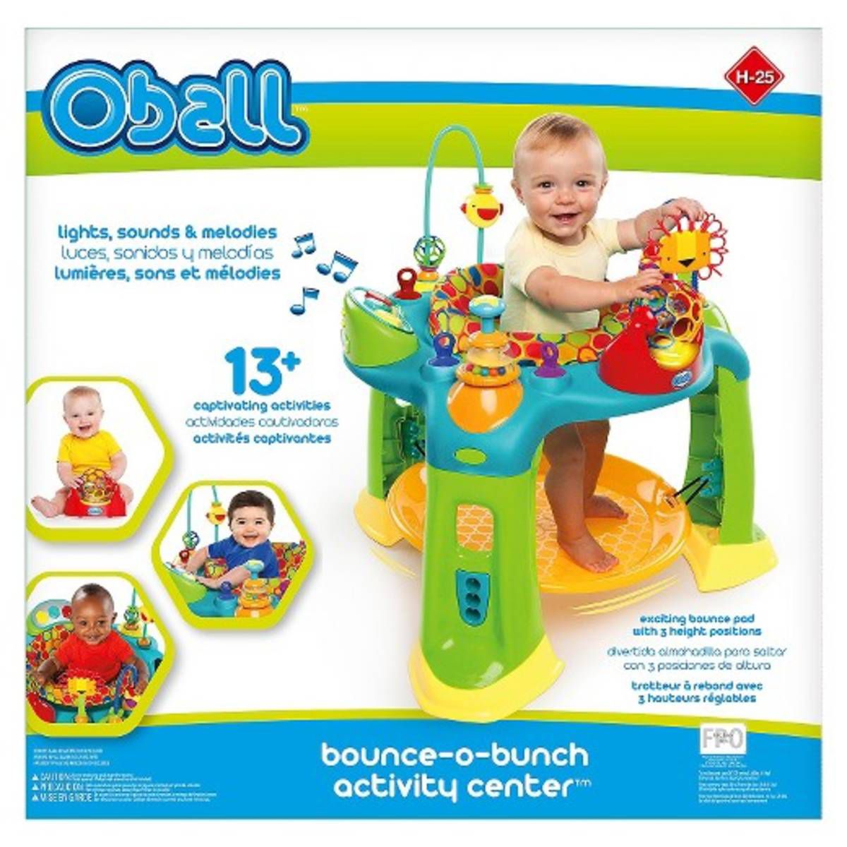 Centro de Atividades Bounce-O-Bunch - Oball - Alugue Toys