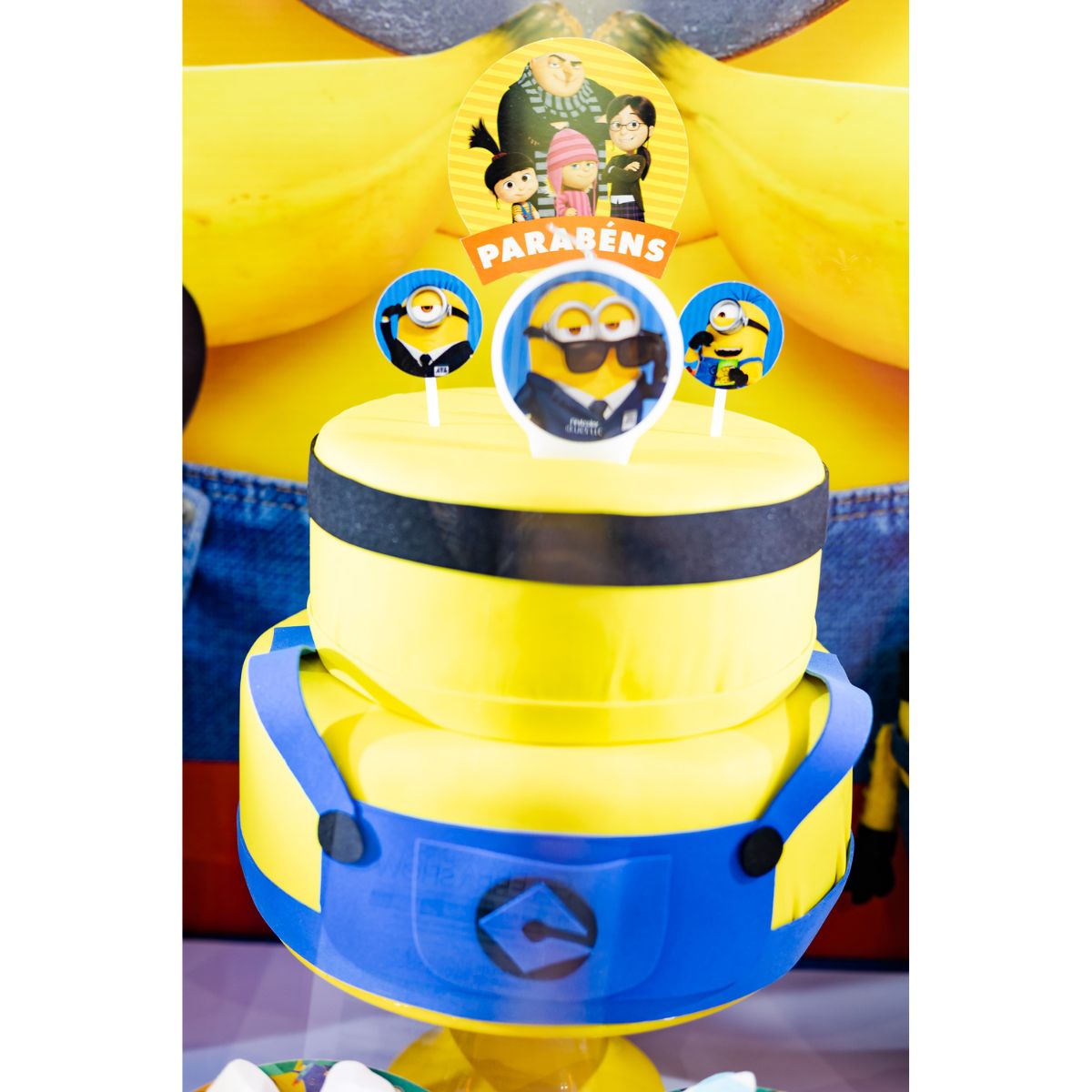 Bolo De Aniversario Dos Minions