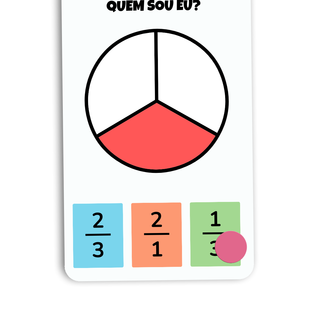 Cartas Educativas Frações - Lalalume