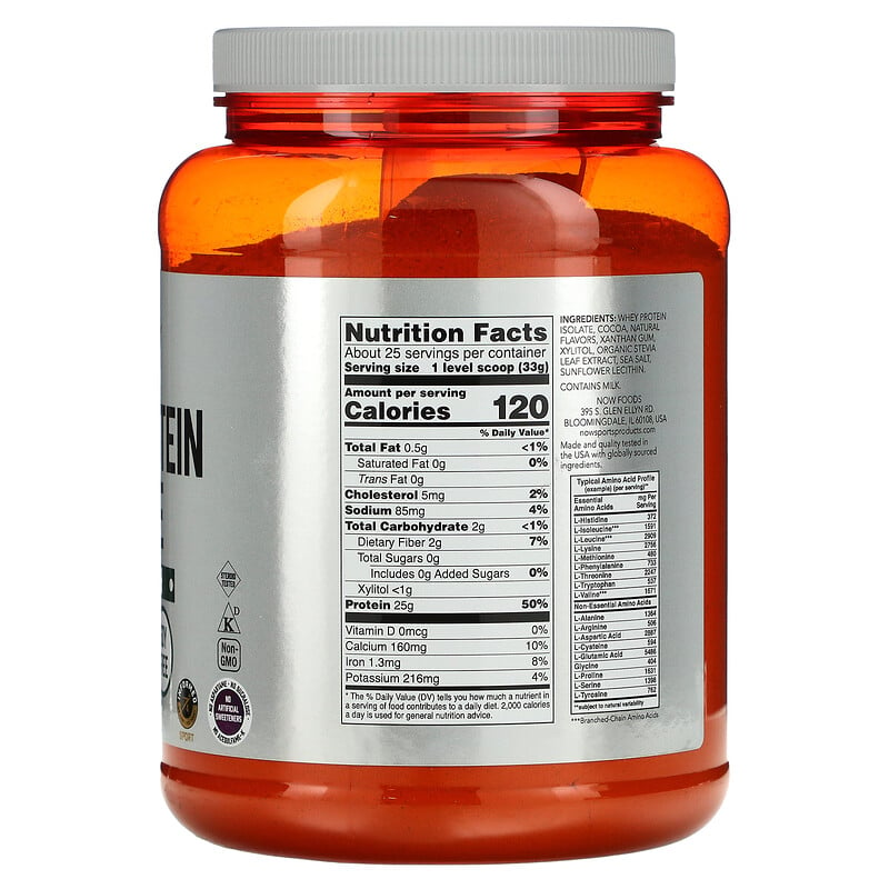 Whey Protein Isolado 816g Now Foods: Resultados Surpreendentes - Primo ...