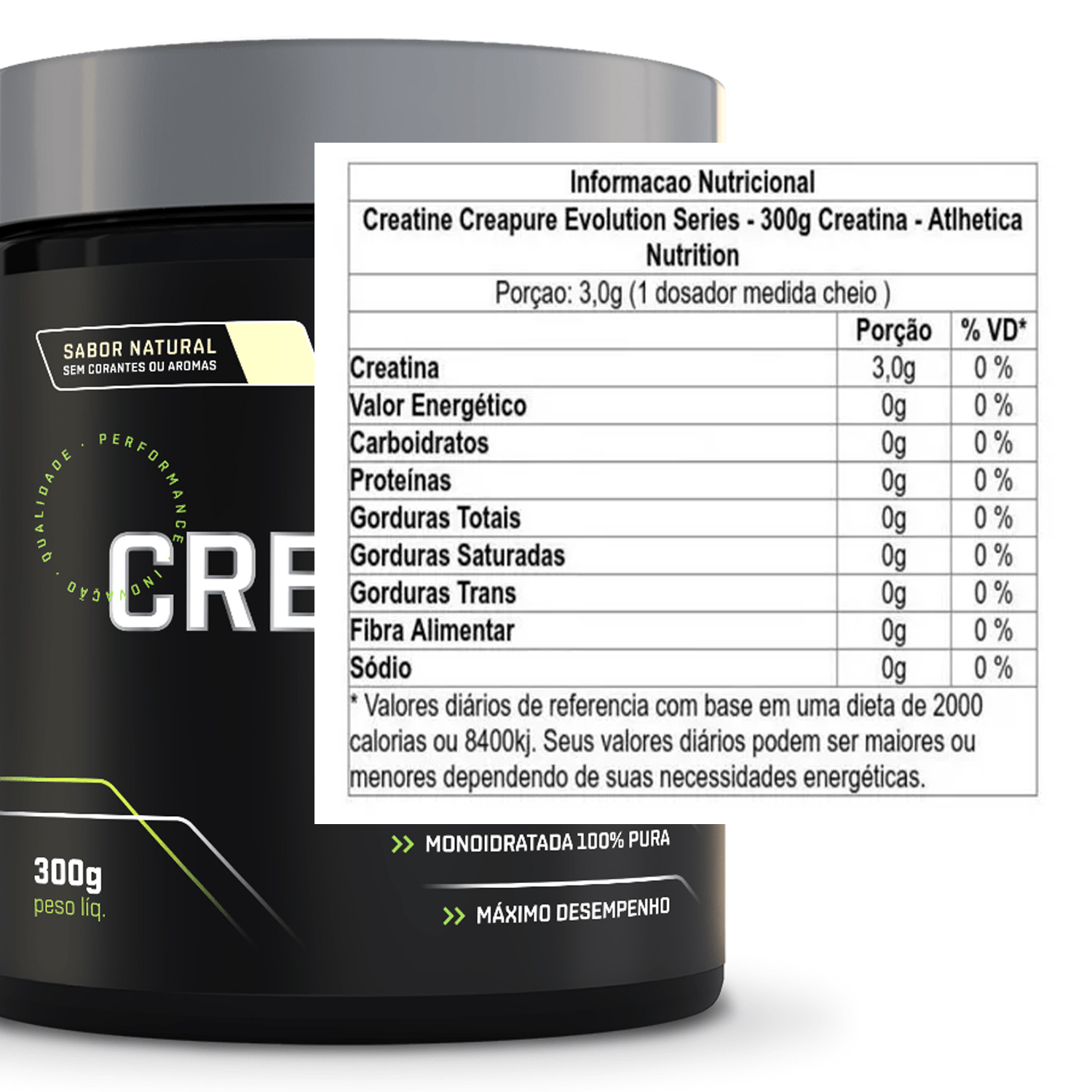 Creatina Dux 100 Creapure Extraordinariamente Pura Primo Suplementos