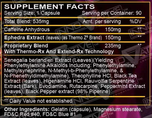 Innovative Labs-Hell-Fire-90-Capsulas - Primo Suplementos