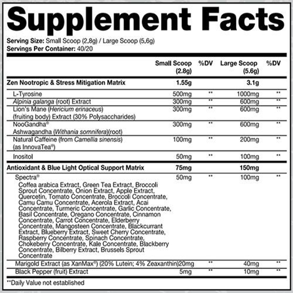 Neuromorph Daily Focus (Cherry Lime) 144 Gr – Dragon Pharma - Primo ...