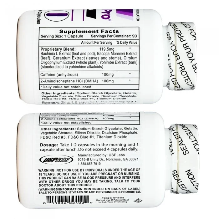 OxyElite Pro 90 Cápsulas - USP Labs | Energia, Metabolismo e Foco - Primo Suplementos