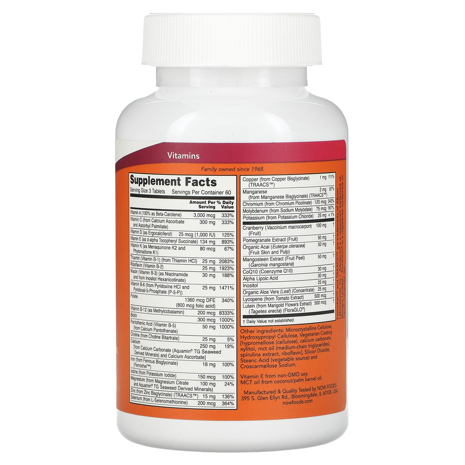 Multivitaminas Eve Now Foods | Suplemento para Mulheres - Primo Suplementos