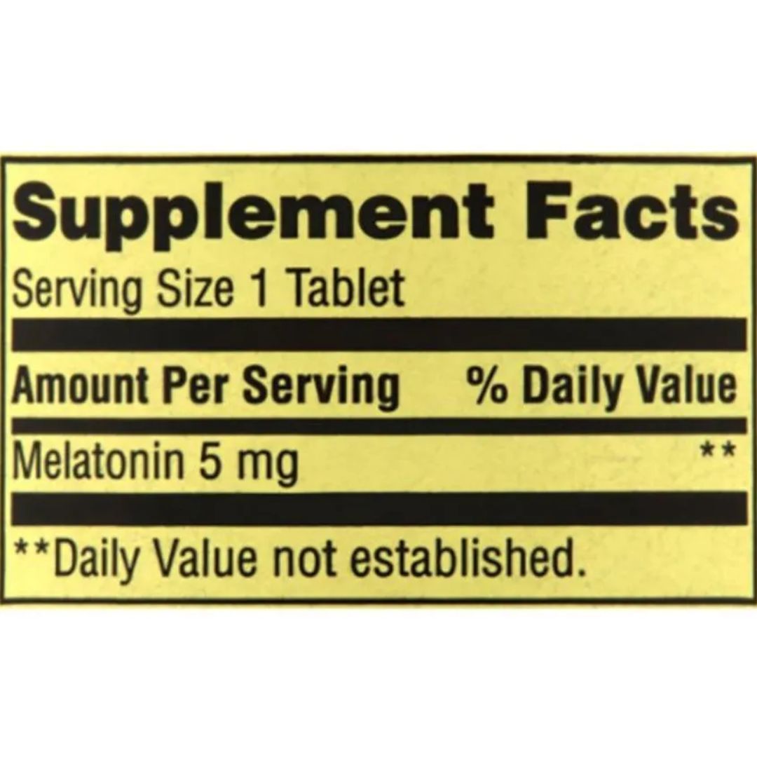 Melatonina 5mg Spring Valley | Sono Reparador 120 Tabs - Primo Suplementos