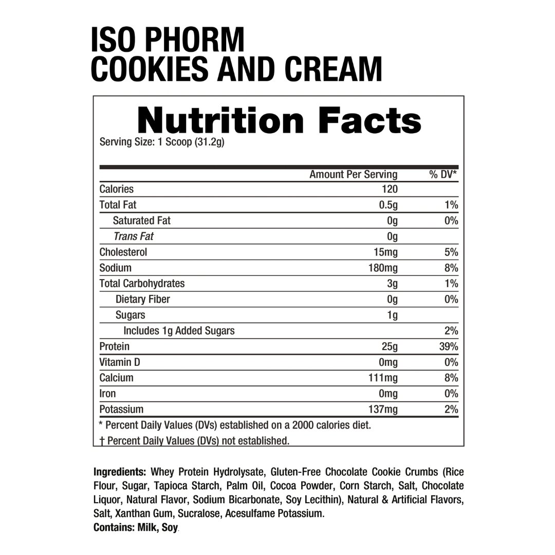 Isophorm Dragon Pharma Whey Isolado Cookies & Cream 907g - Primo ...