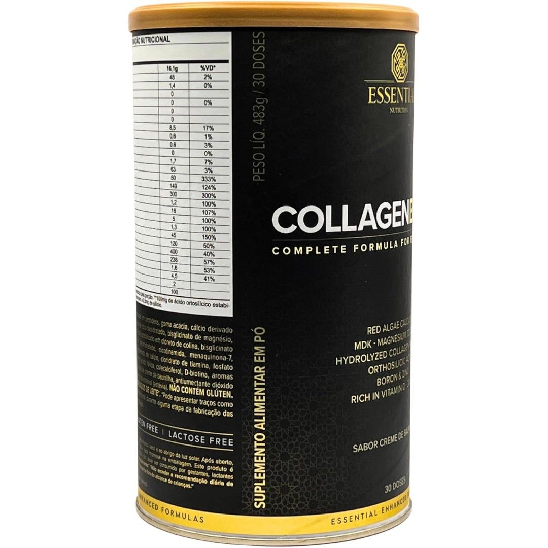 Collagen Bones Baunilha Essential Nutrition | Saúde Óssea - Primo ...