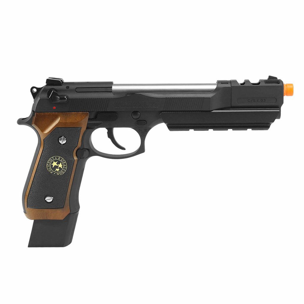 Pistola Airsoft Samurai Edge M92 Barry Burton V2 Biohazard Fullmetal ...