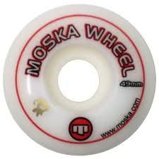 Roda Moska 52, 53, 54, 55mm 90a e 101a Nacional Profissional - OLD SKATE