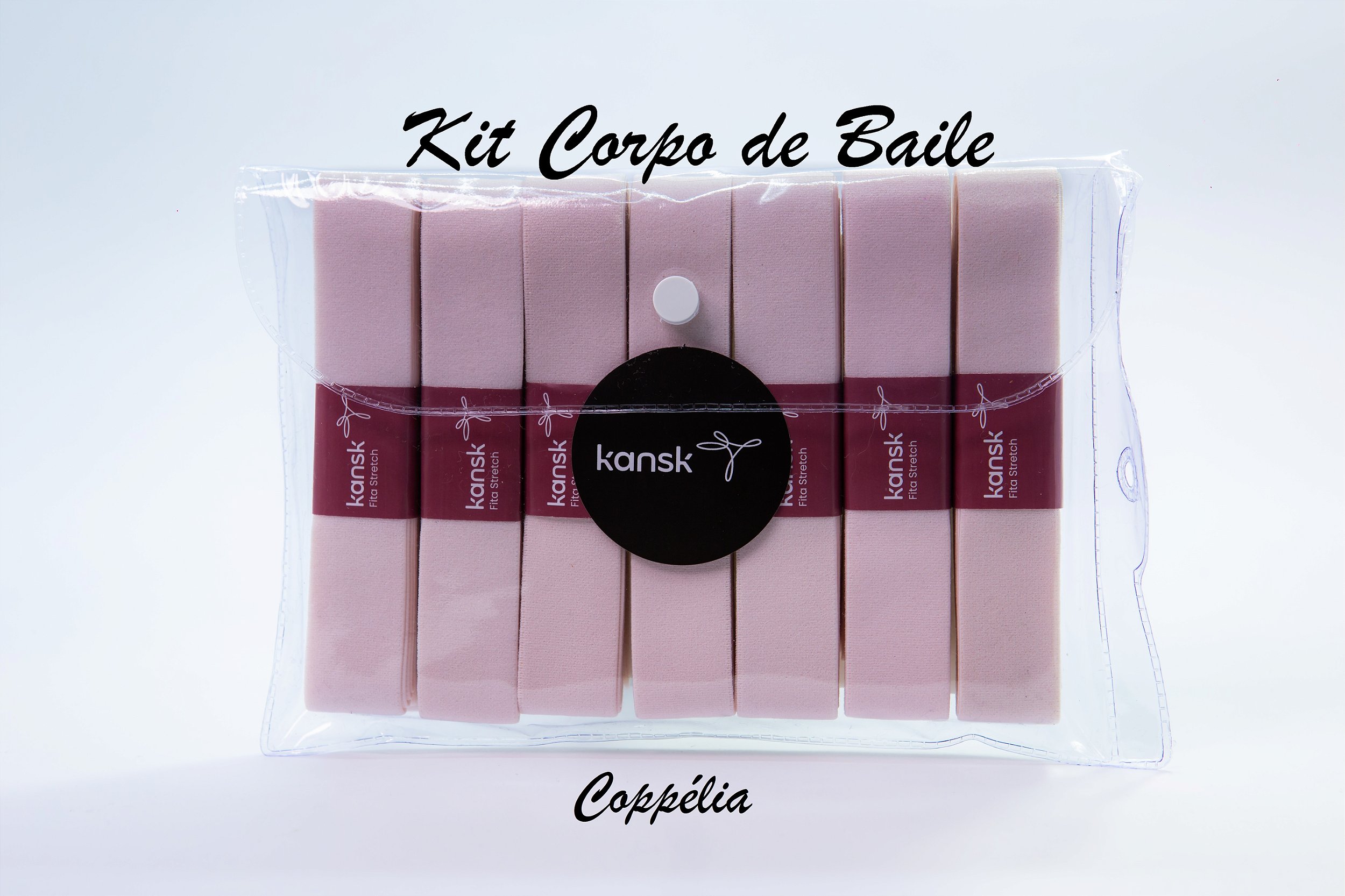 Fita stretch Elastica para sapatilha de ponta - Kansk