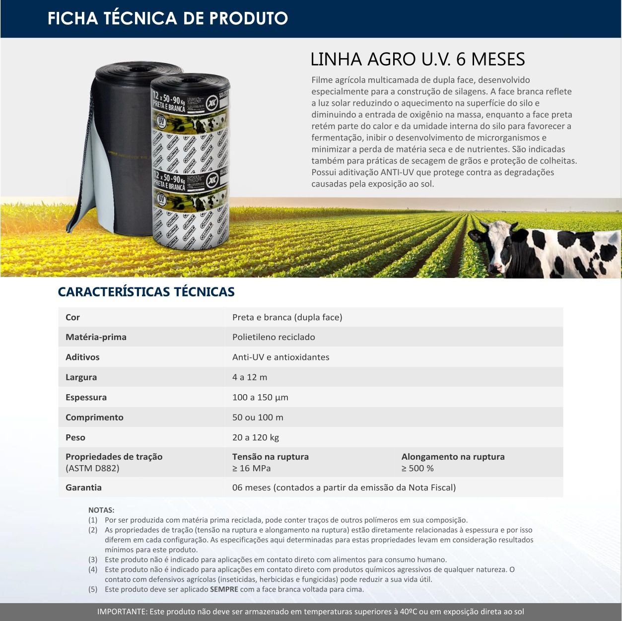 Dupla Face Agro Lonax 8x50 Ref 220 Anti UV Garantia 06 Meses - Bocchi ...