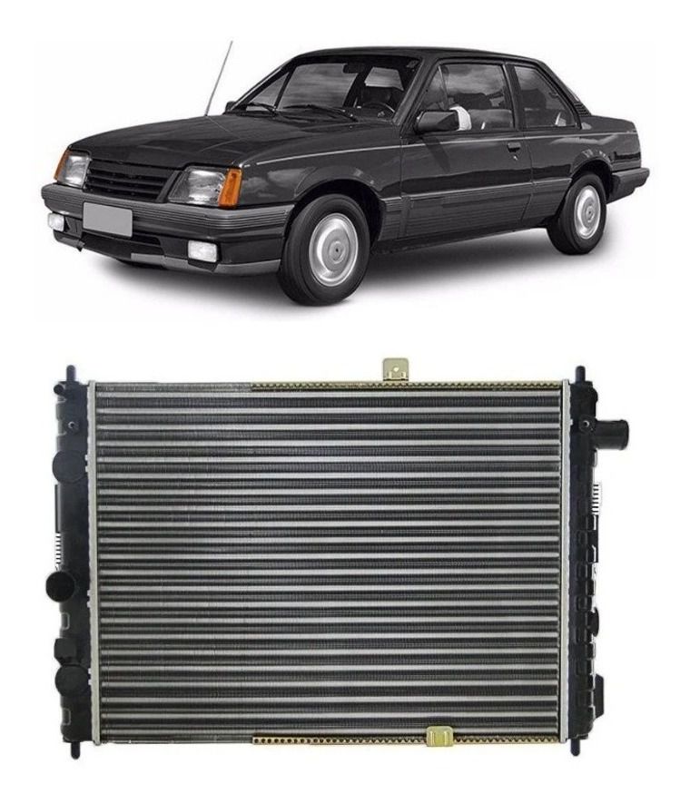 Radiador GM Monza 1982 83 84 85 86 87 88 89 90 Visconde - Ideal Cooler ...
