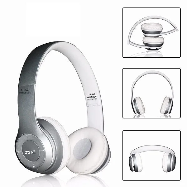 Headset Sem Fio Bluetooth Lemon LF03 - Gringolândia