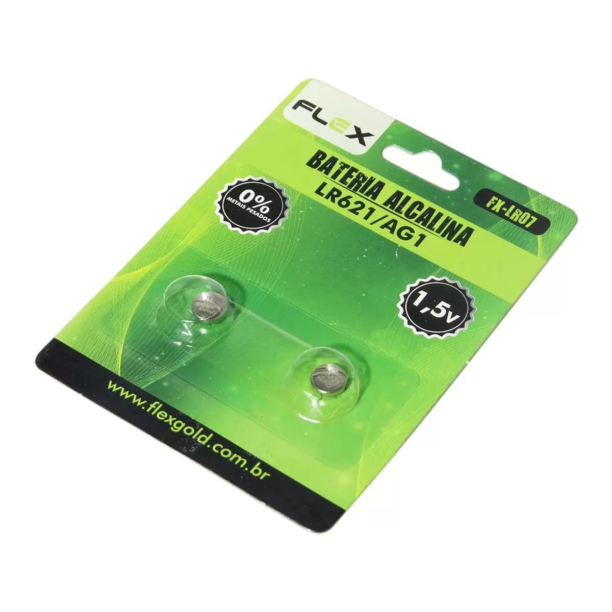 Pilha Bateria Alcalina LR621/AG1-FX-LR07 - Gringolândia