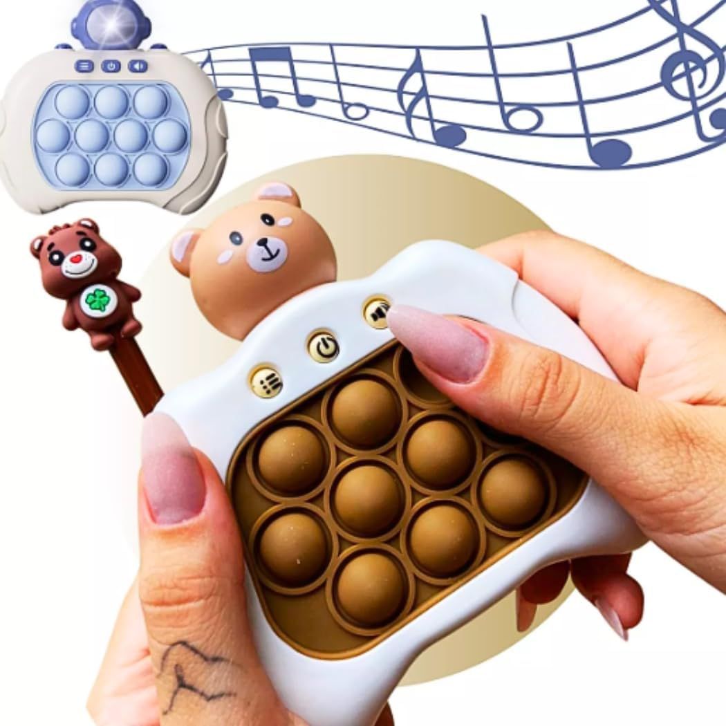 Pop It Gamer Eletrônico Quick Push Console Anti Stress Astronauta ...