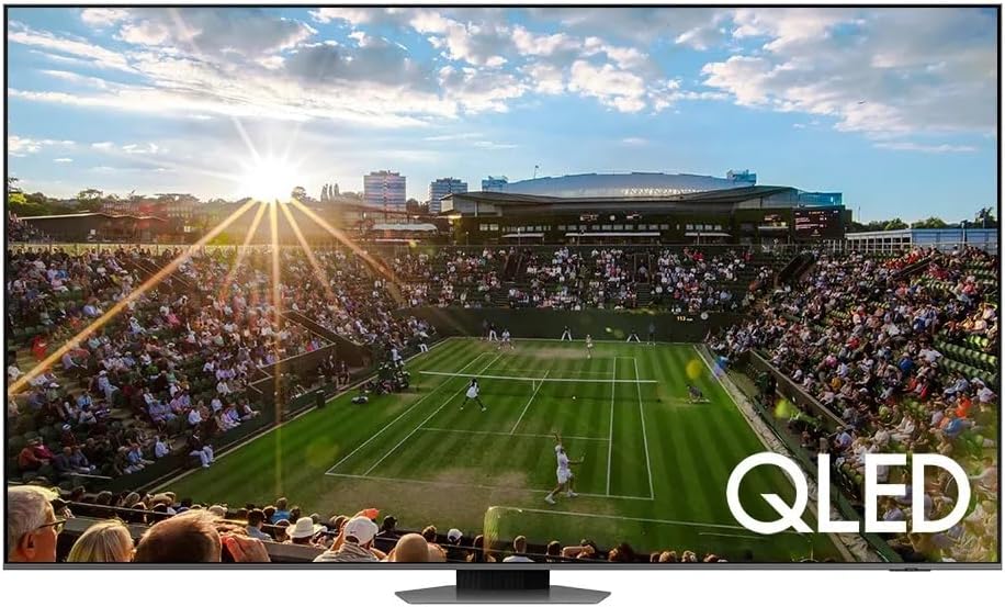 Samsung Smart TV 98" QLED Super Big 4K 98Q80C, SuperSlim Design ...