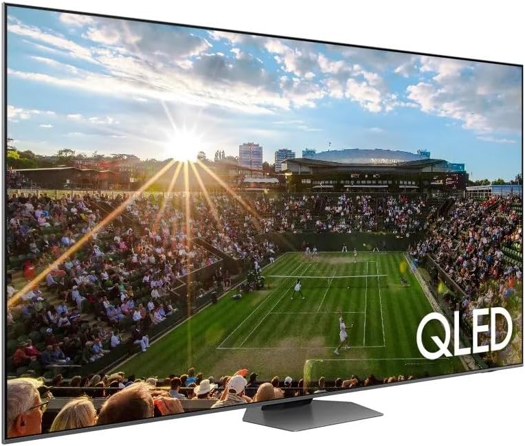 Samsung Smart TV 98" QLED Super Big 4K 98Q80C, SuperSlim Design ...