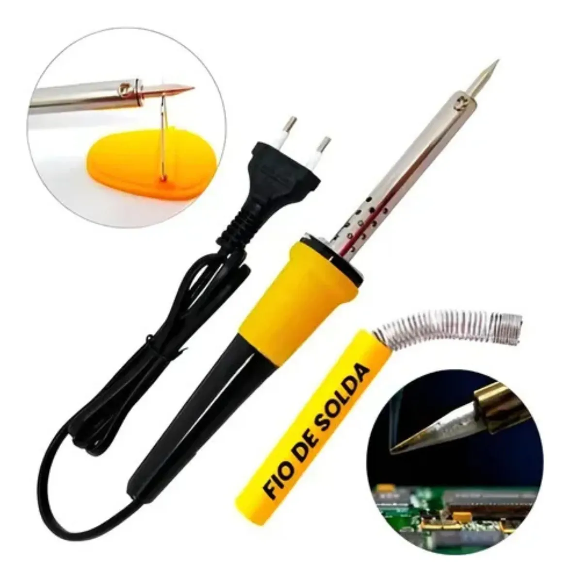 Ferro De Solda 60w Bomvink 220v BOM- 9518 - Gringolândia