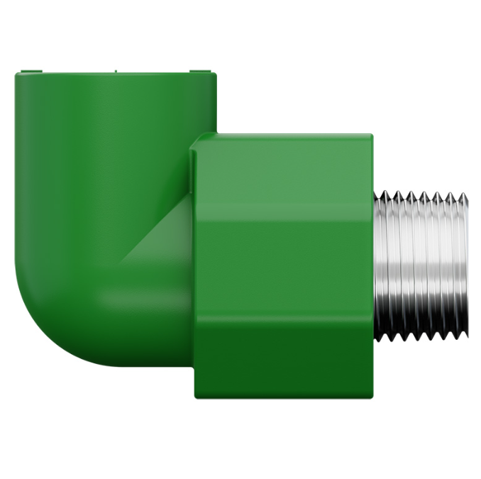 JOELHO PPR 90º COM ROSCA MACHO – TIGRE - Soedral - Distribuidora de Materiais Hidráulicos