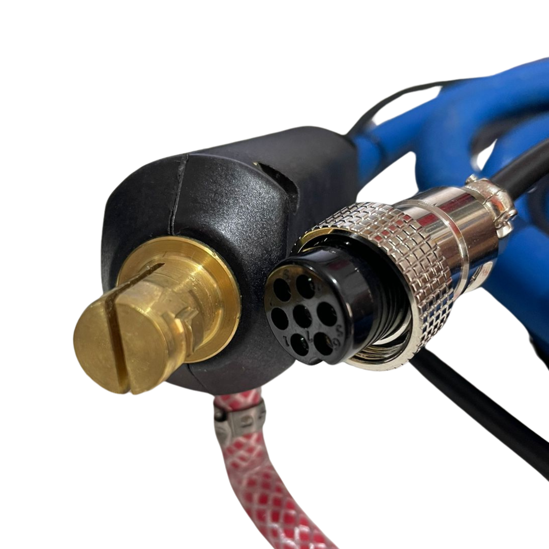 Tocha Tig HW26 com Gatilho e Conector 7 Pinos Engate 13MM compatível 160-200P Starmig Oximig ...