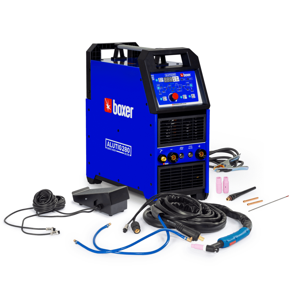 Máquina de Solda ALUTIG 280 ACDC Boxer - Palhinha Soldas: tudo para ...