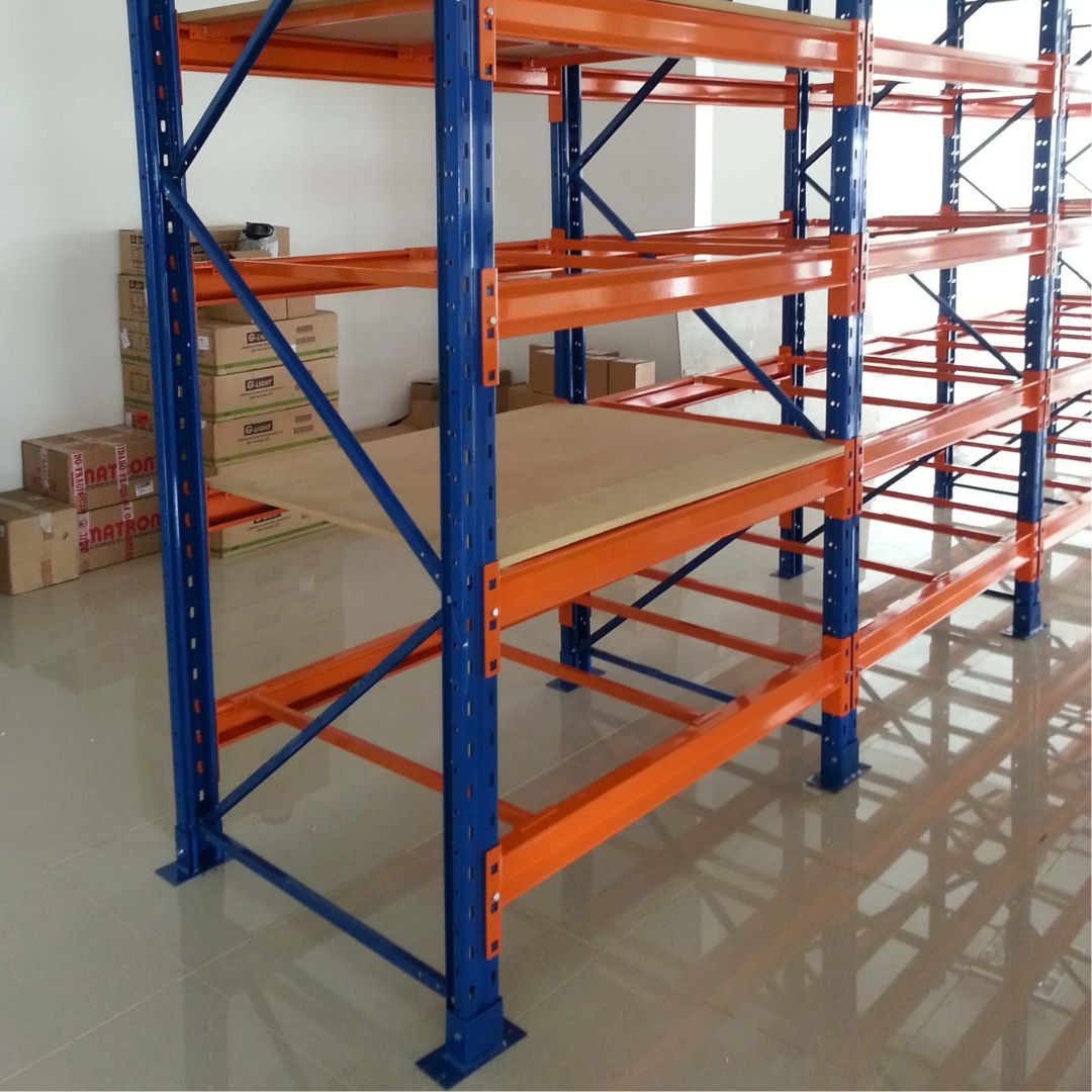 PAR DE LONGARINAS P/ PORTA PALETE 2,30M 1000KG - Onix Estruturas