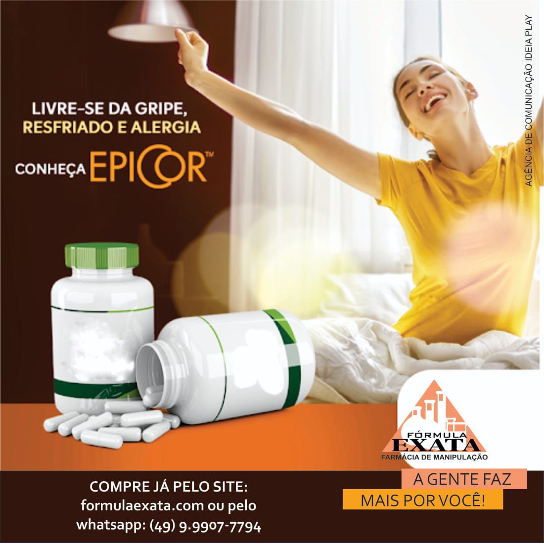EPICOR 250mg 30 cápsulas - Farmácia Fórmula Exata