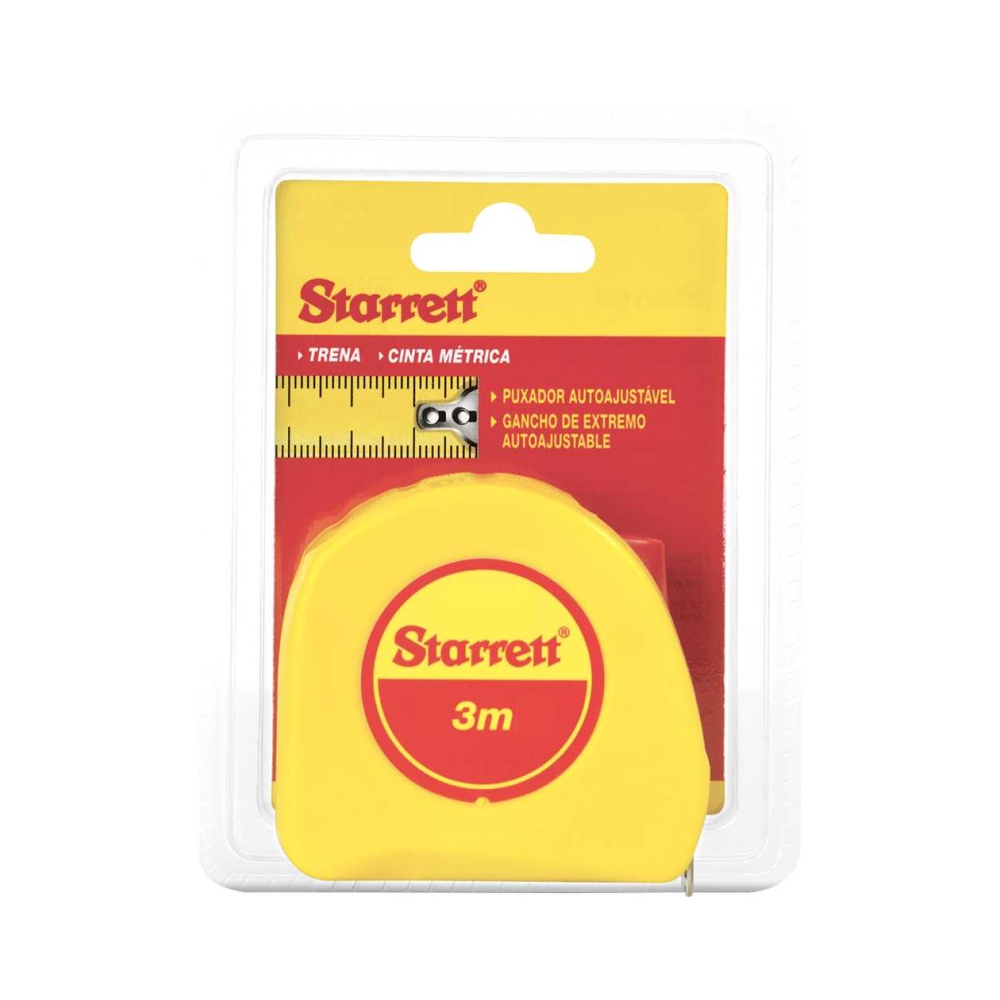 Trena De Bolso 3M/10 Mm - Starrett - Ponto da Eletricidade