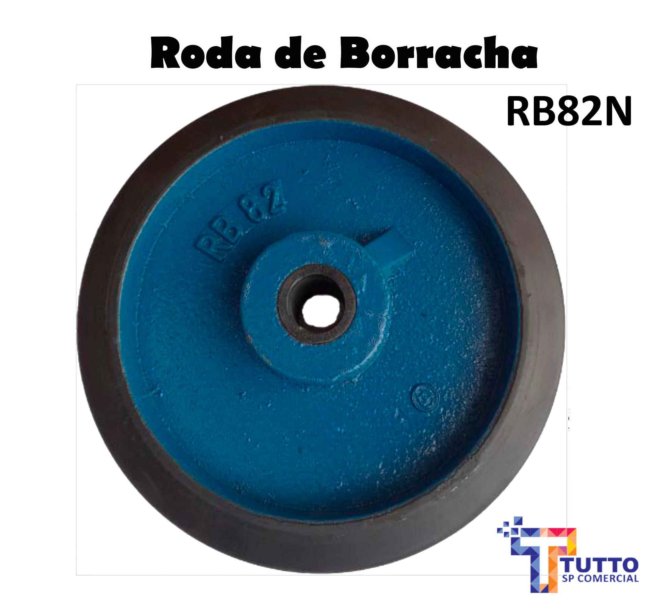 Roda de Borracha c/ núcleo de Ferro - Linha RB / BD / BF - Tutto SP ...