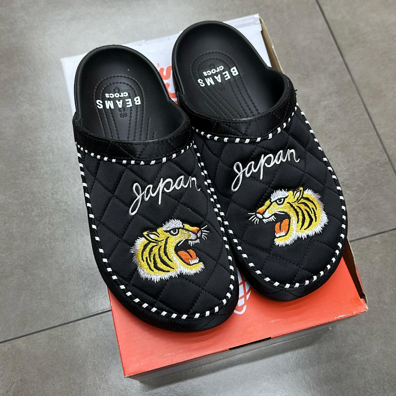 BEAMS X CROCS DYLAN CLOG BLACK (COMPLETO) - mercadohype