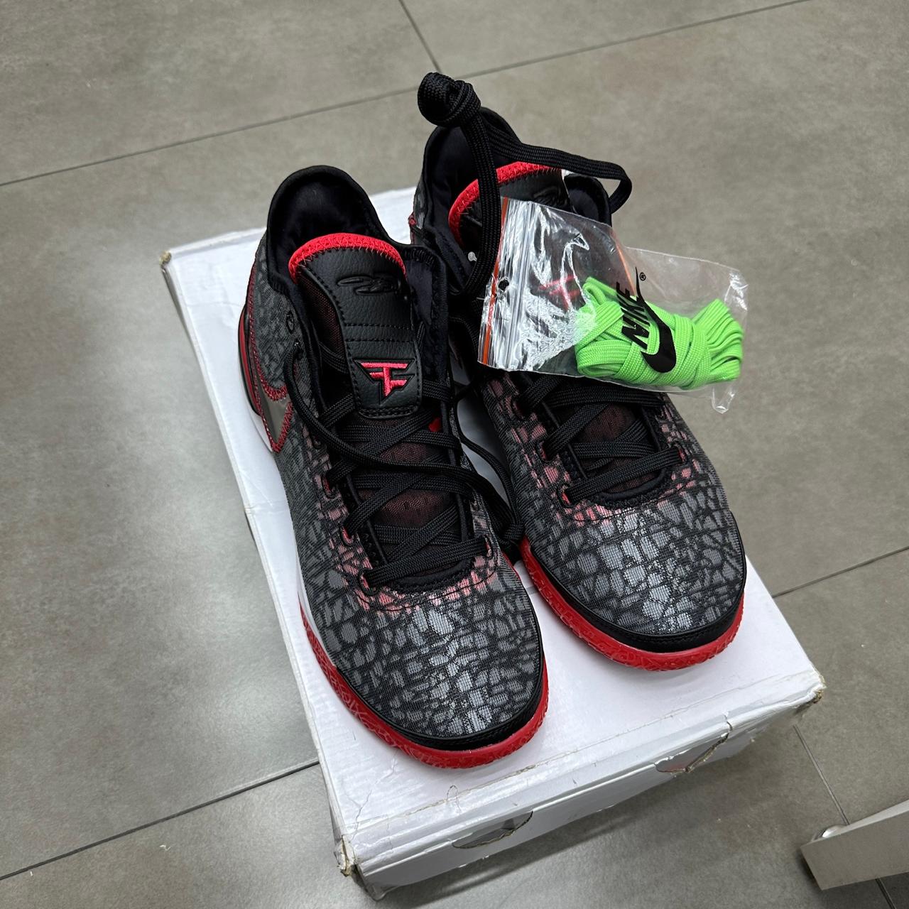 TÊNIS FAZE CLAN X NIKE ZOOM LEBRON NXXT GEN BRED (COMPLETO) - mercadohype