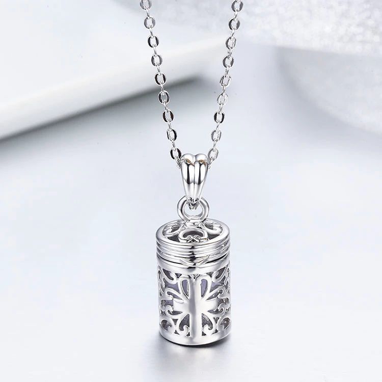 Colar Difusor Aromático Pingente Aço antialérgico Para aromaterapia ...